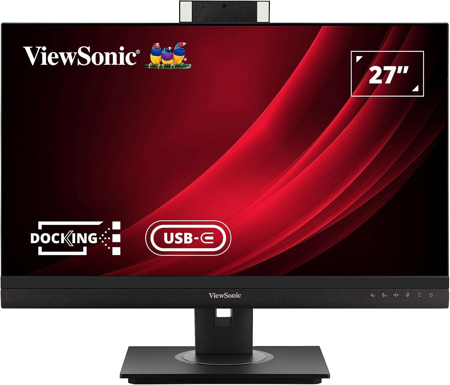 Amazon.com: ViewSonic VG2756V-2K 24 Inch 1440p Video Conference Monitor ...