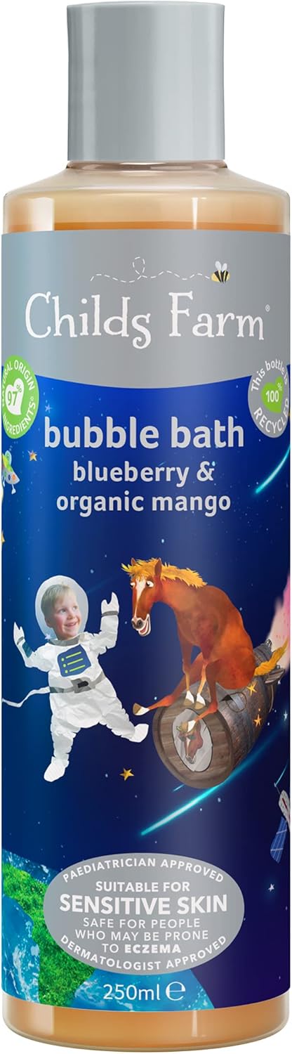 Childs Farm | Kids Bubble Bath 250ml| Blueberry & Organic Mango ...