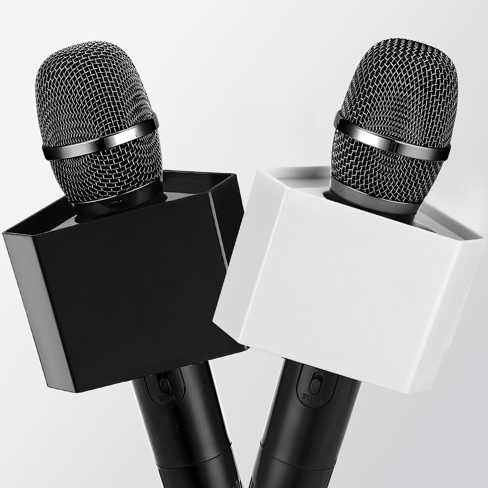 Snapklik.com : Facmogu 2025 New Microphone Flag Station, Portable Cube ...