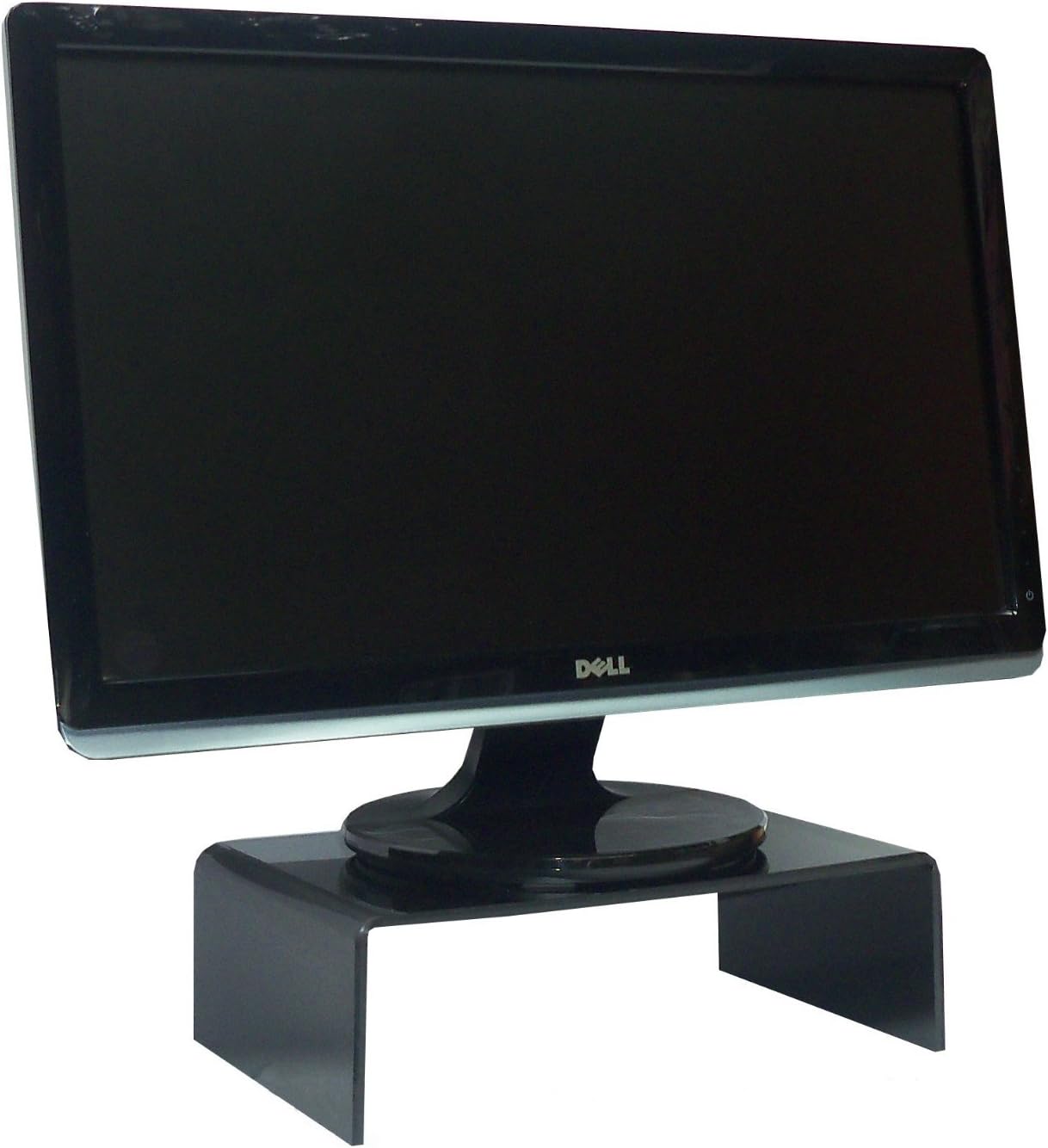 Allsortsoutlet Strong Black Glossy Acrylic Stand for Computer Monitor ...