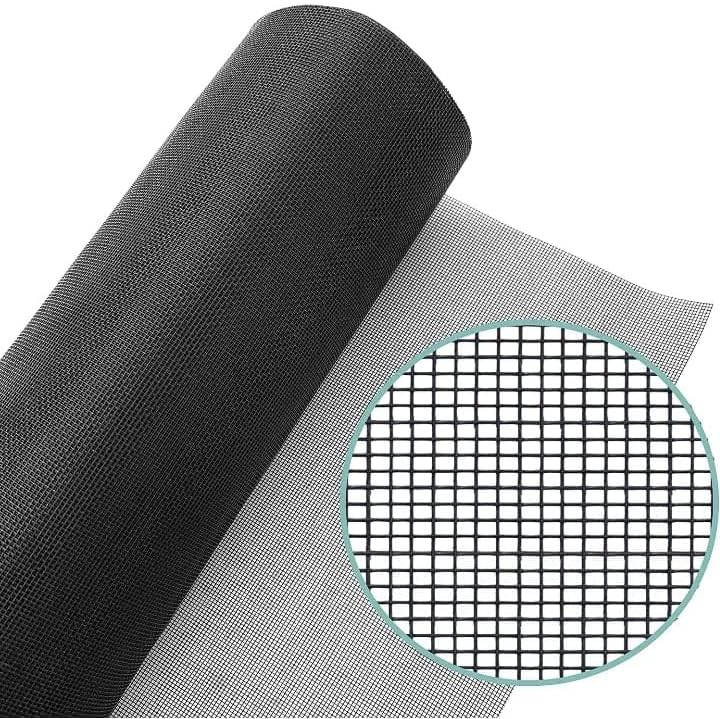 AKKIAGRO Fiber Glass Black Plain Mosquito net for Windows (4 FTx 2FT ...