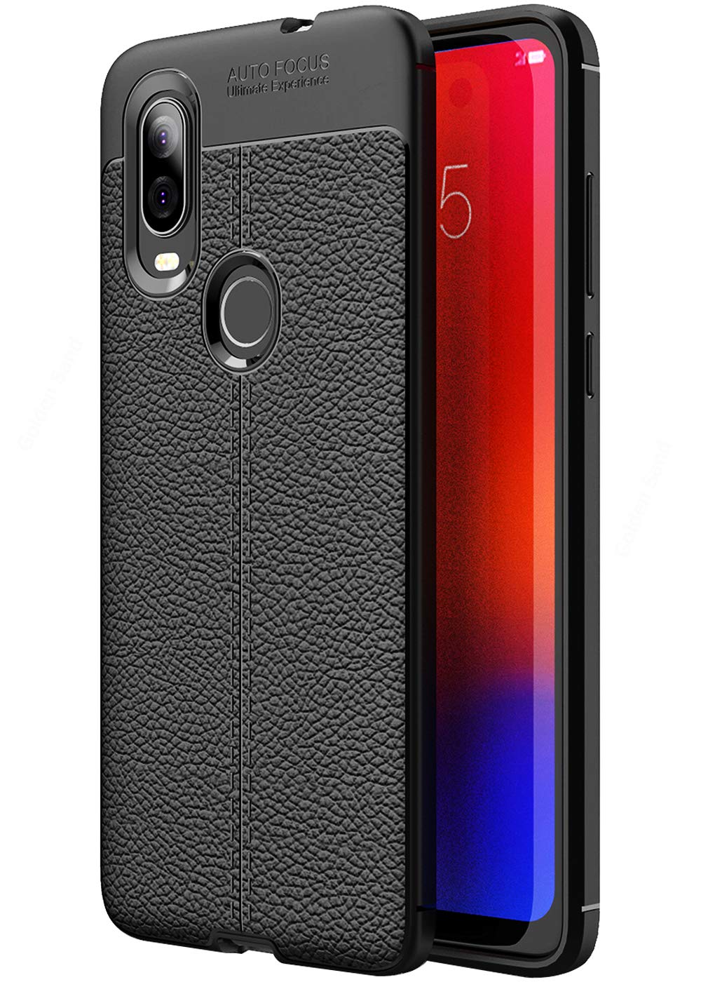 Golden Sand for Motorola One Vision Back Cover Shock Proof Armor ...