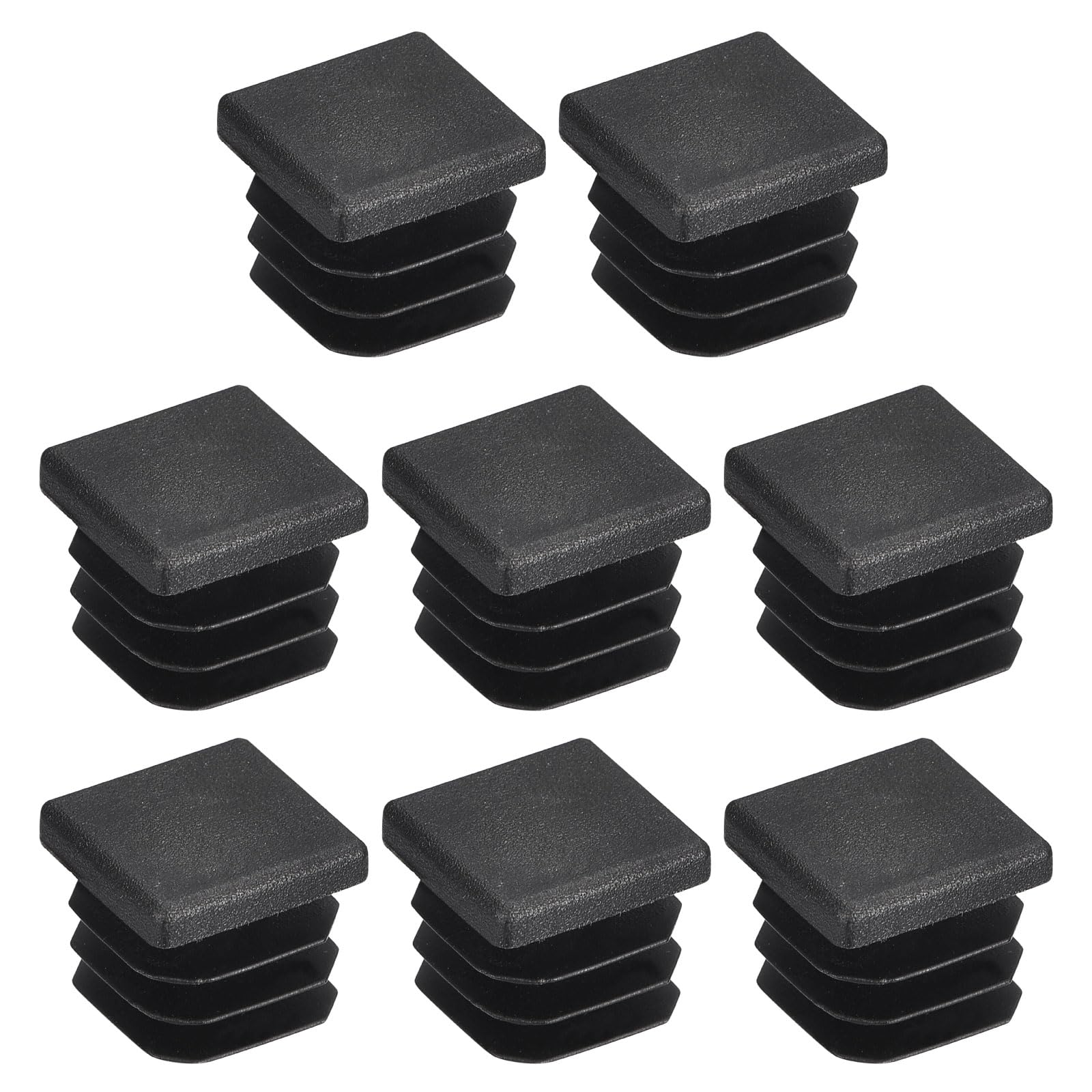 Amazon.com: uxcell 8Pcs 16mmx16mm(0.63inch) Plastic Tubing Plug Square ...