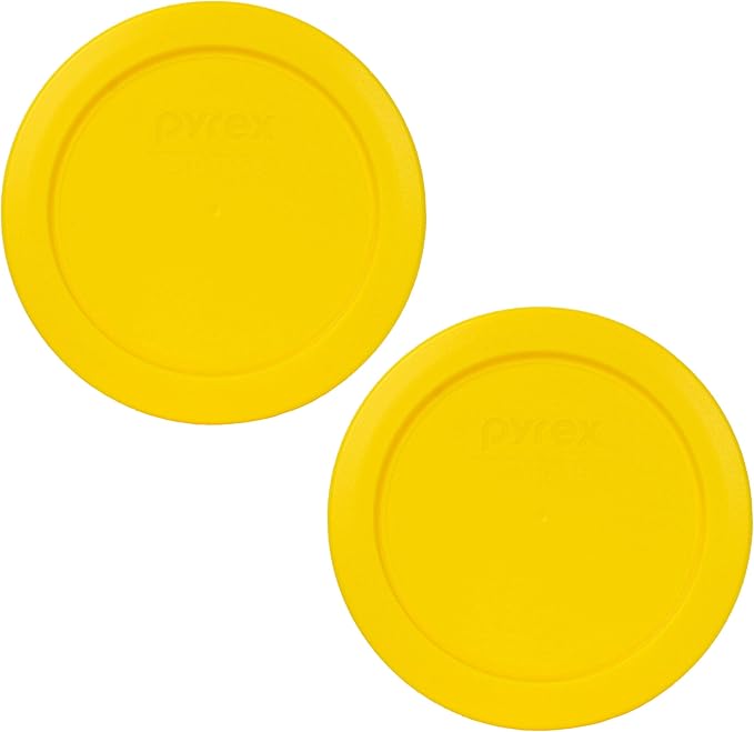 Amazon.com: Pyrex 7200-PC 2-Cup Meyer Yellow Food Storage Replacement ...