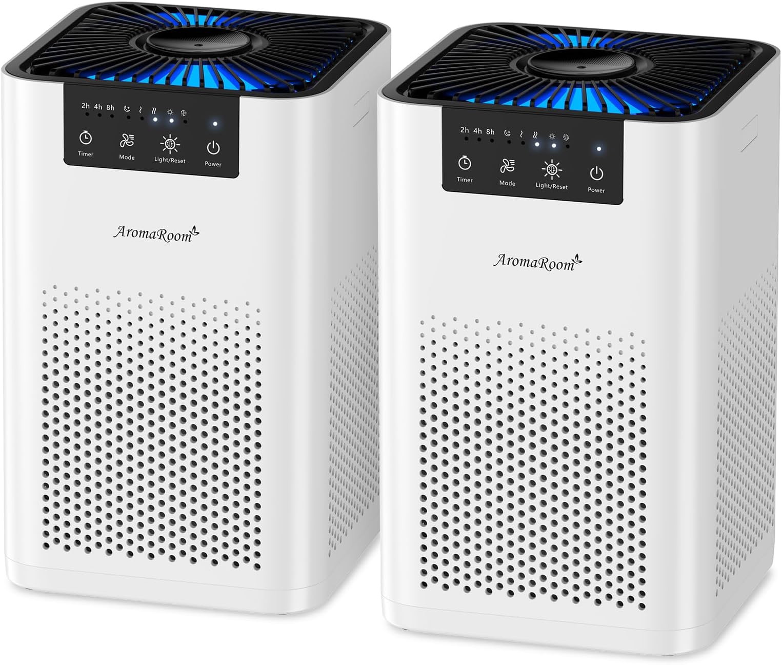 Amazon.com: 2 Pack Air Purifiers for Home with HEPA Filters, Portable ...