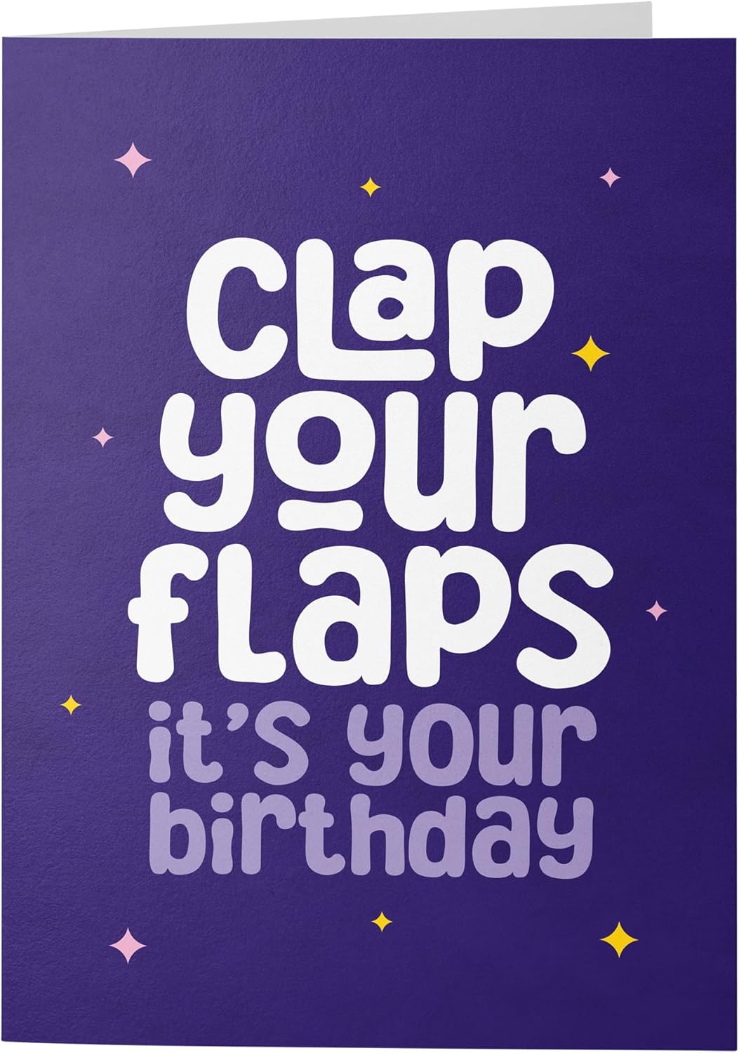 Rude Birthday Card for Her - Funny Offensive Birthday Card Women 'Clap ...
