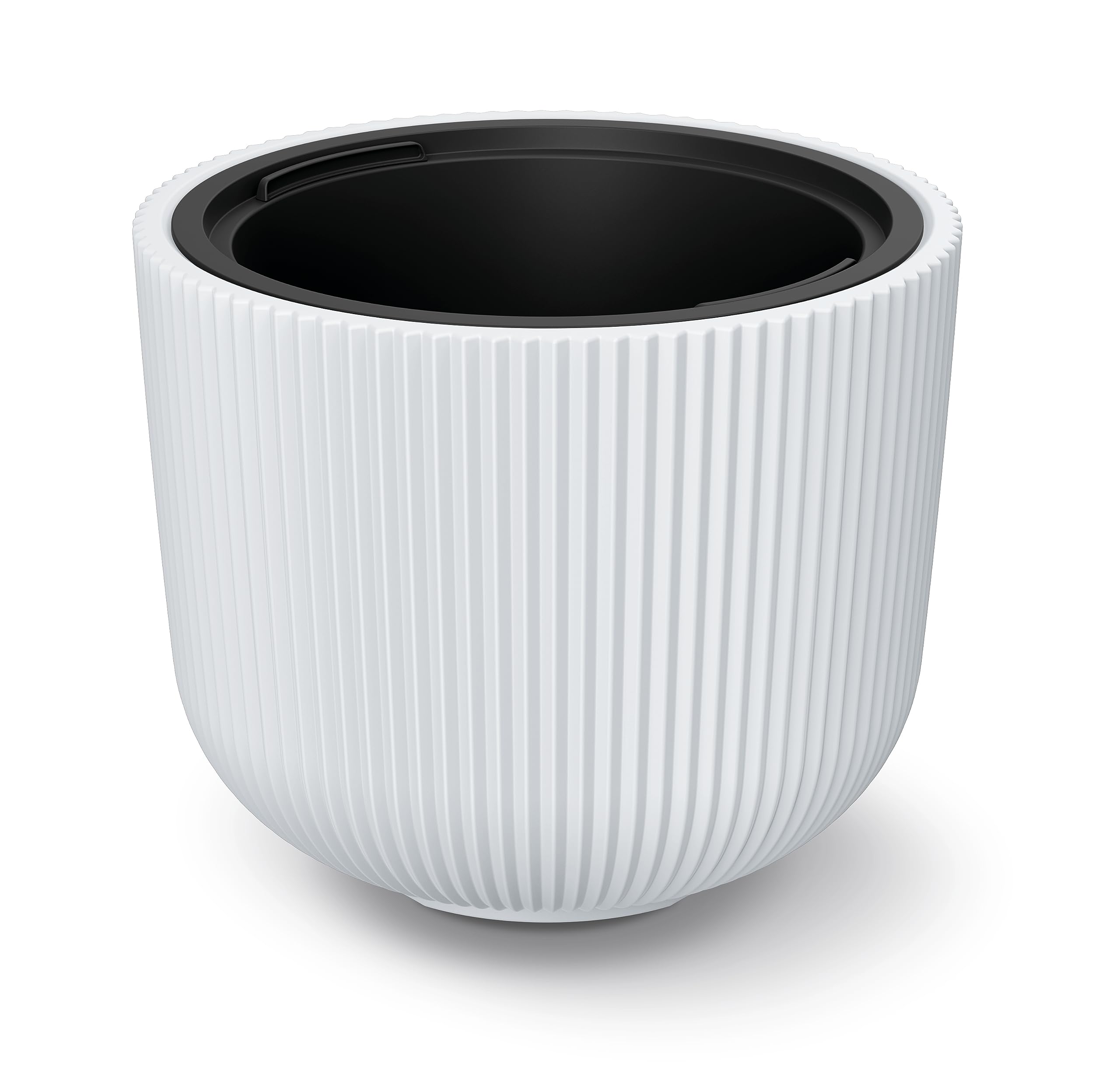 Tymar Blumentopf mit Einsatz, Blumenkübel aus Kunststoff, Übertopf ...