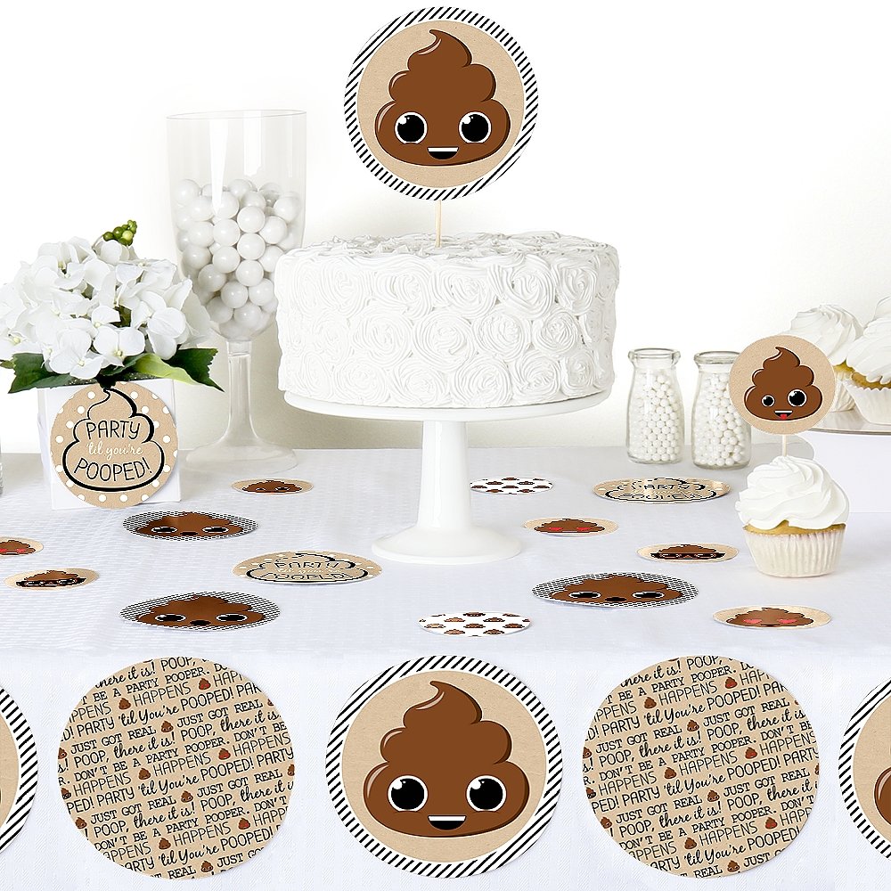 Poop Emoji Party Decorations Emoji Party Ideas To DIY Frog Prince
