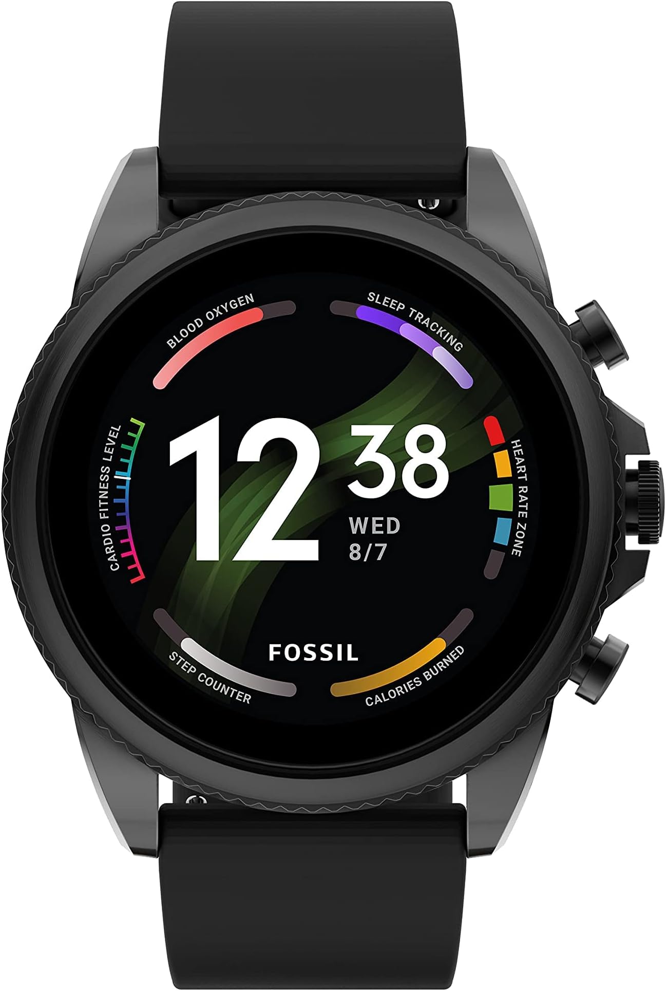 Fossil Gen 6 Digital Black Dial Men's Watch-FTW4061 : Amazon.in ...