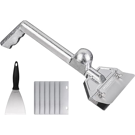 Amazon.com : LRui Griddle Scraper Heavy Duty Grill Scraper Set with 5 ...