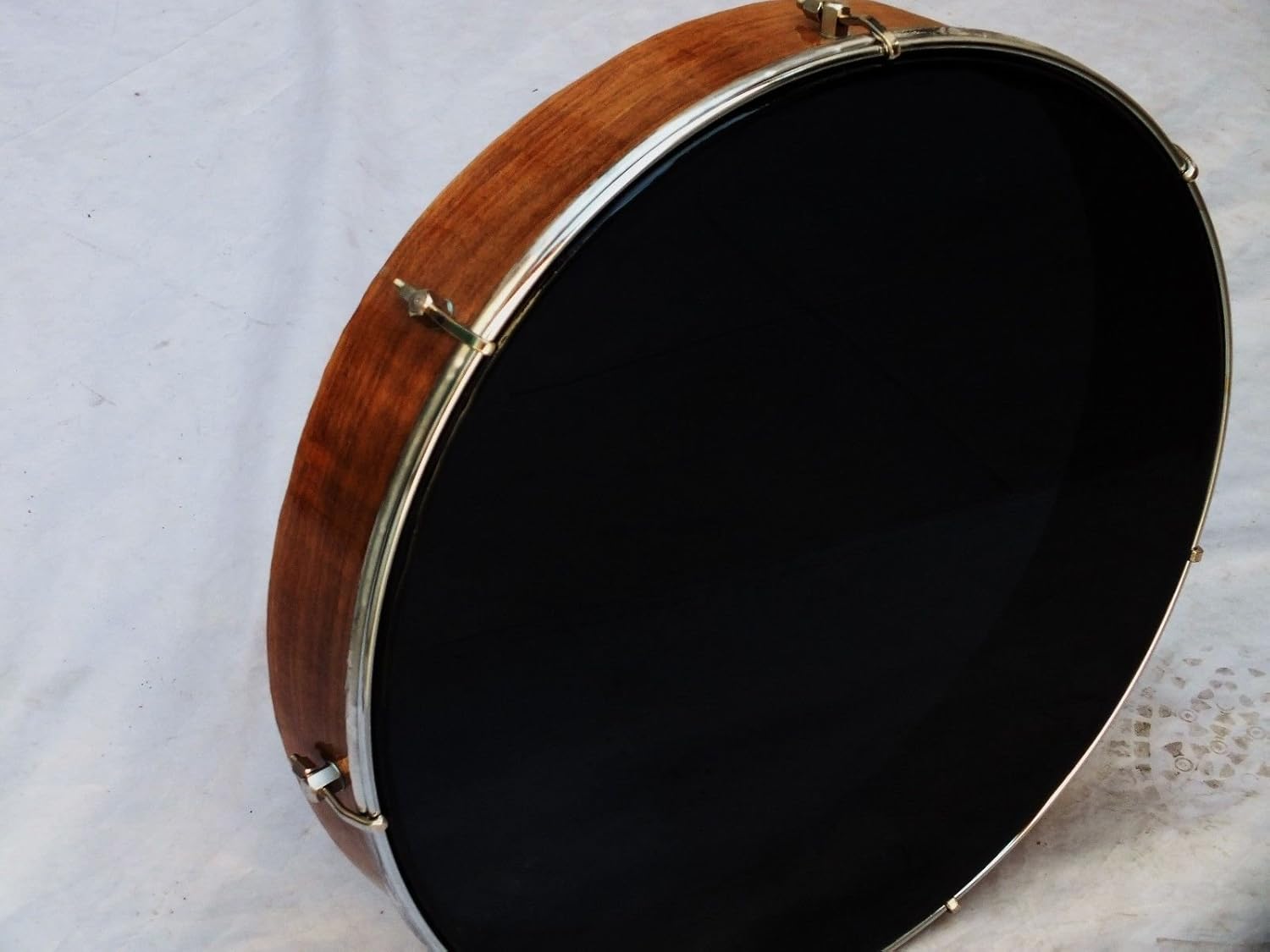Amazon.com: Bendir Turkish Percussion Frame Drum Riqq, Tar : Musical ...