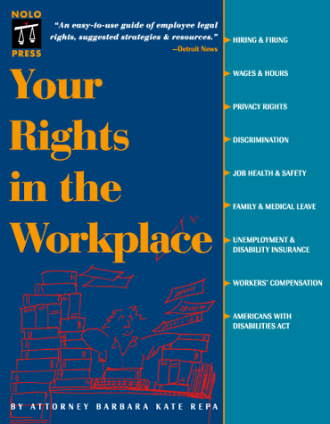 Your Rights in the Workplace: Repa, Barbara Kate, Stewart, Marcia ...