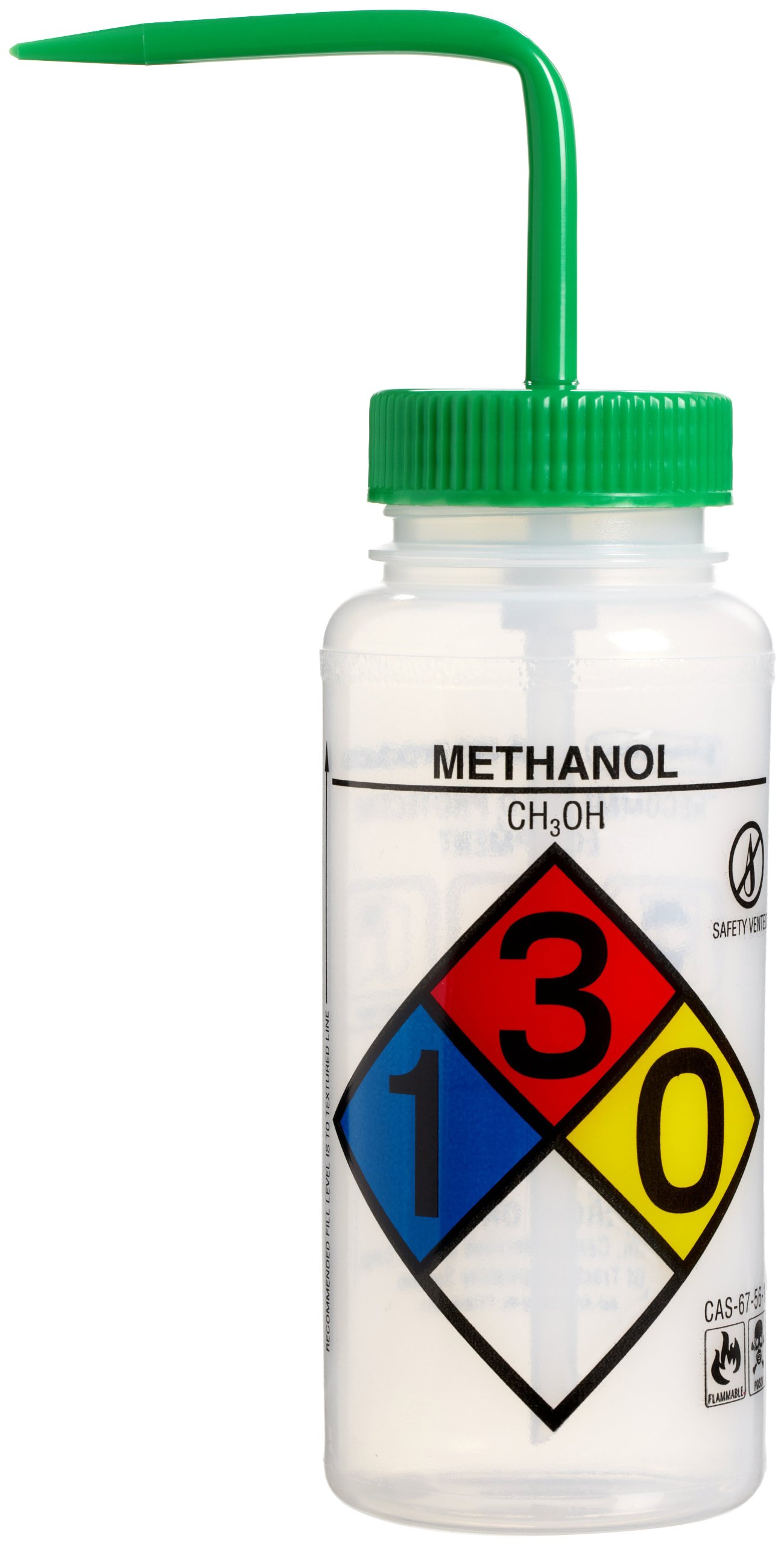 SP Bel-Art Right-to-Know Safety-Vented/Labeled 4-Color Methanol Wide ...