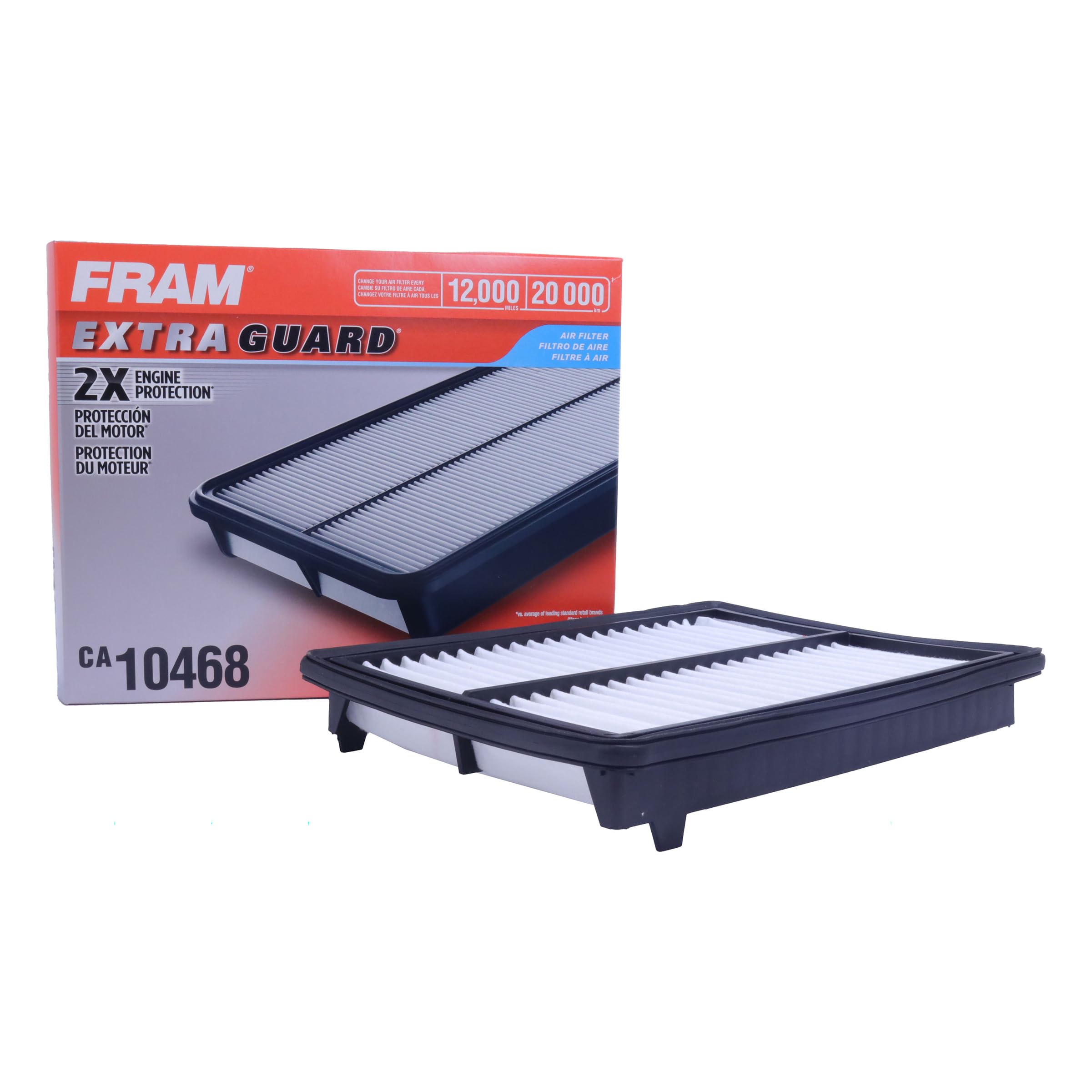 Fram CA10468 Extra Guard Panel Air Filter , White, Air Filters - Amazon ...