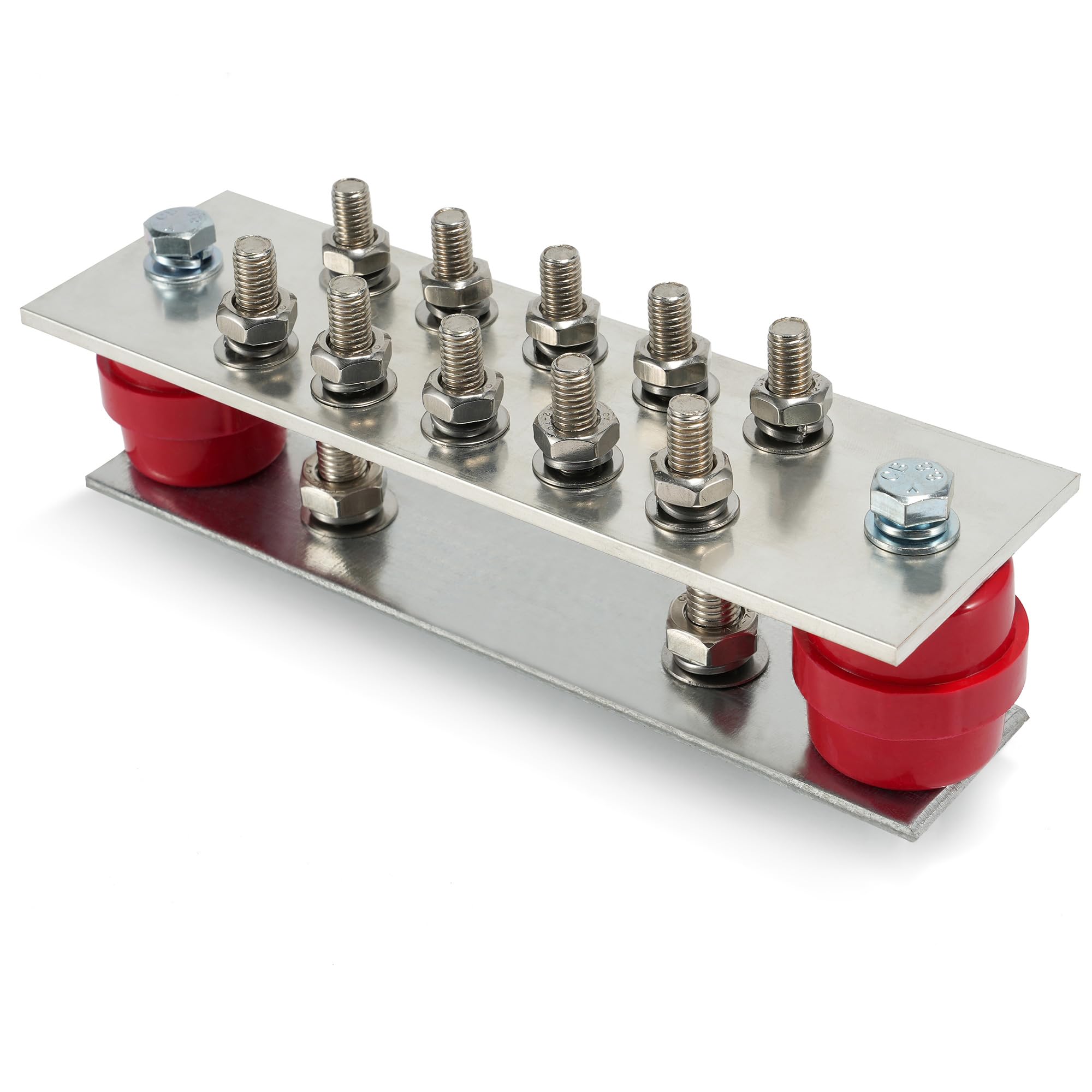 7.8" Length 10 Hole Classic Tin Copper Grounding Bar Kit for General ...