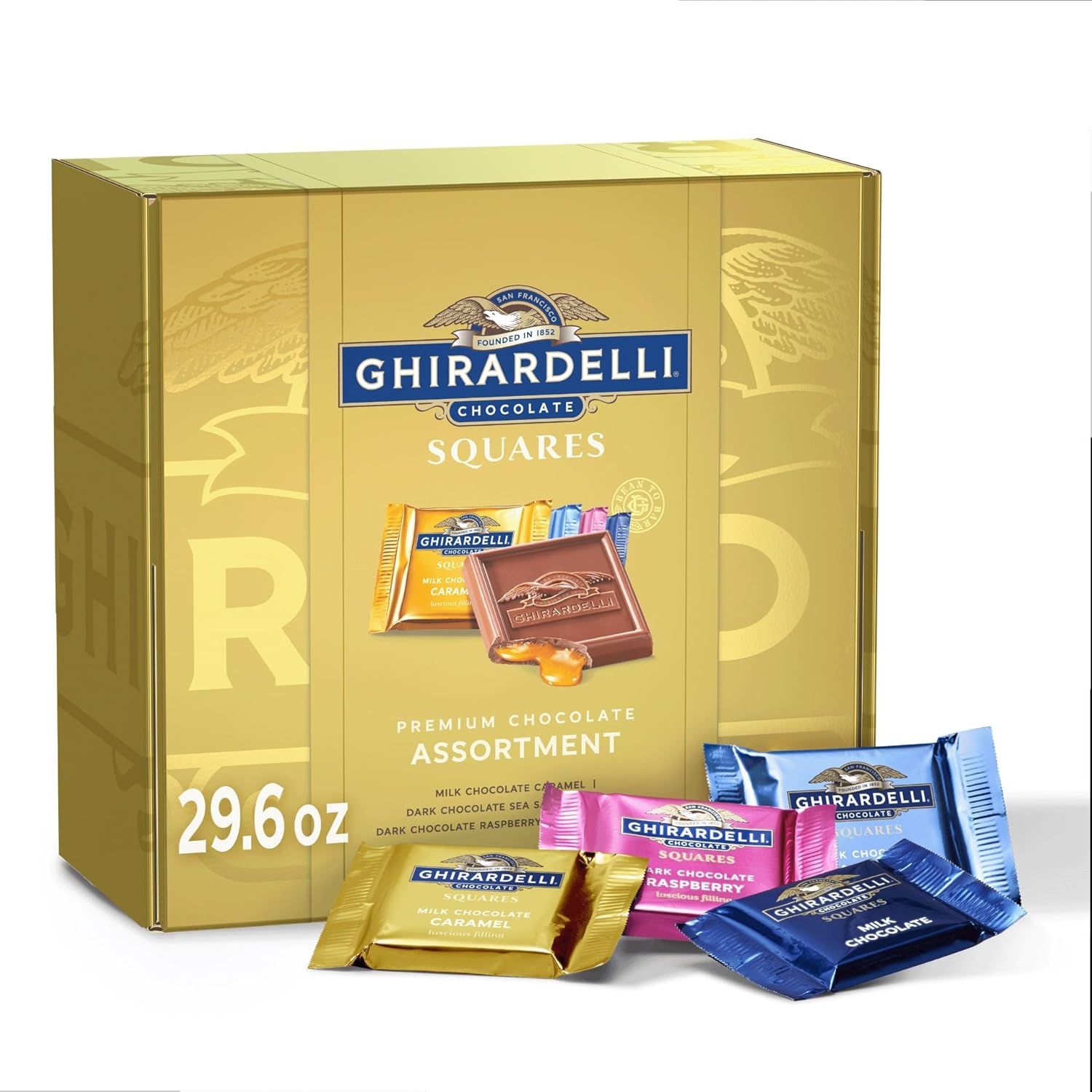 Amazon.com: GHIRARDELLI Premium Chocolate Assortment Squares Easter ...