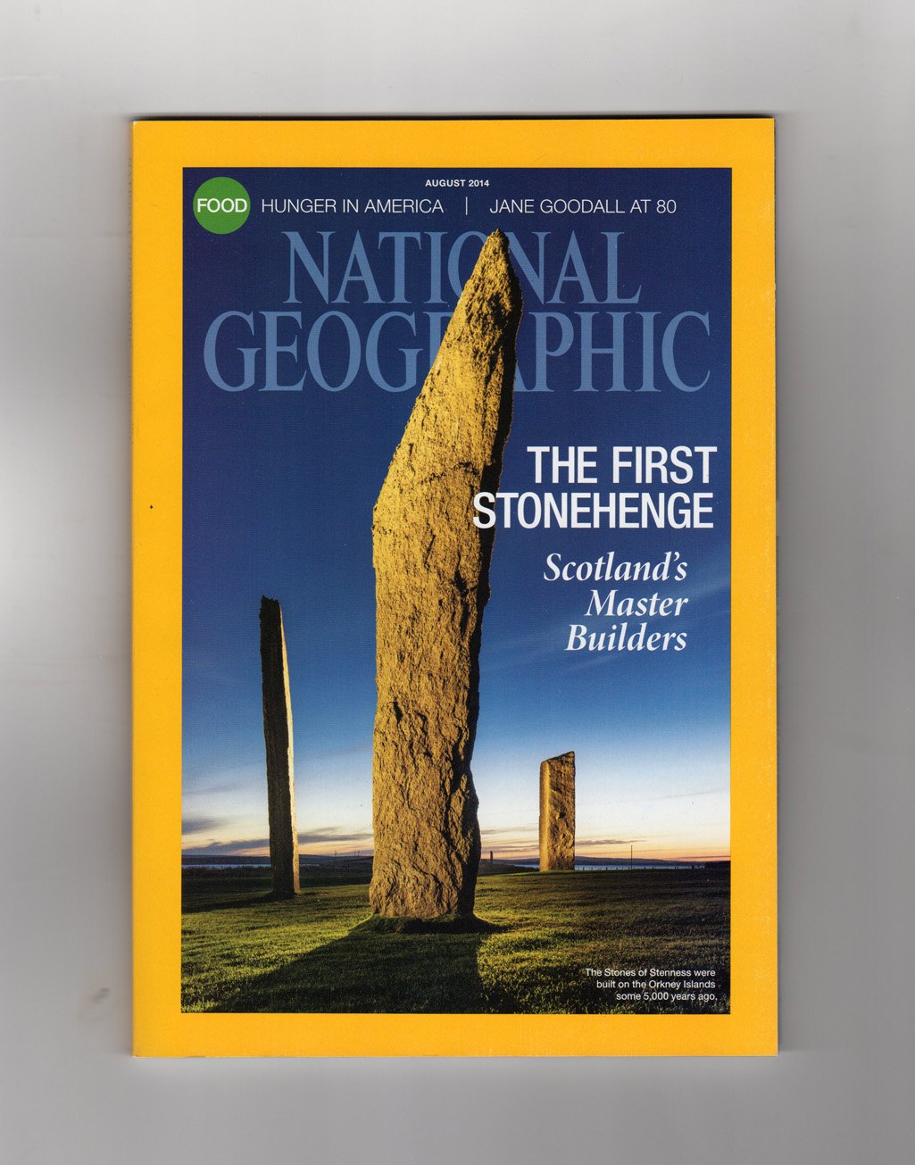 National Geographic Magazine (August, 2014) Before Stonehenge: National ...