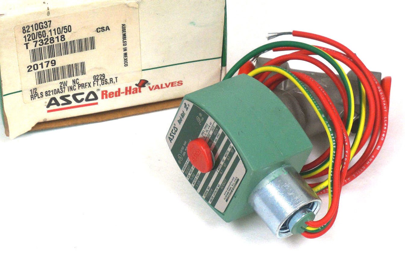 Amazon.com: ASCO Power Technologies 8210G37 1/2"N/C,SS,5/150#AIR,1/125# ...