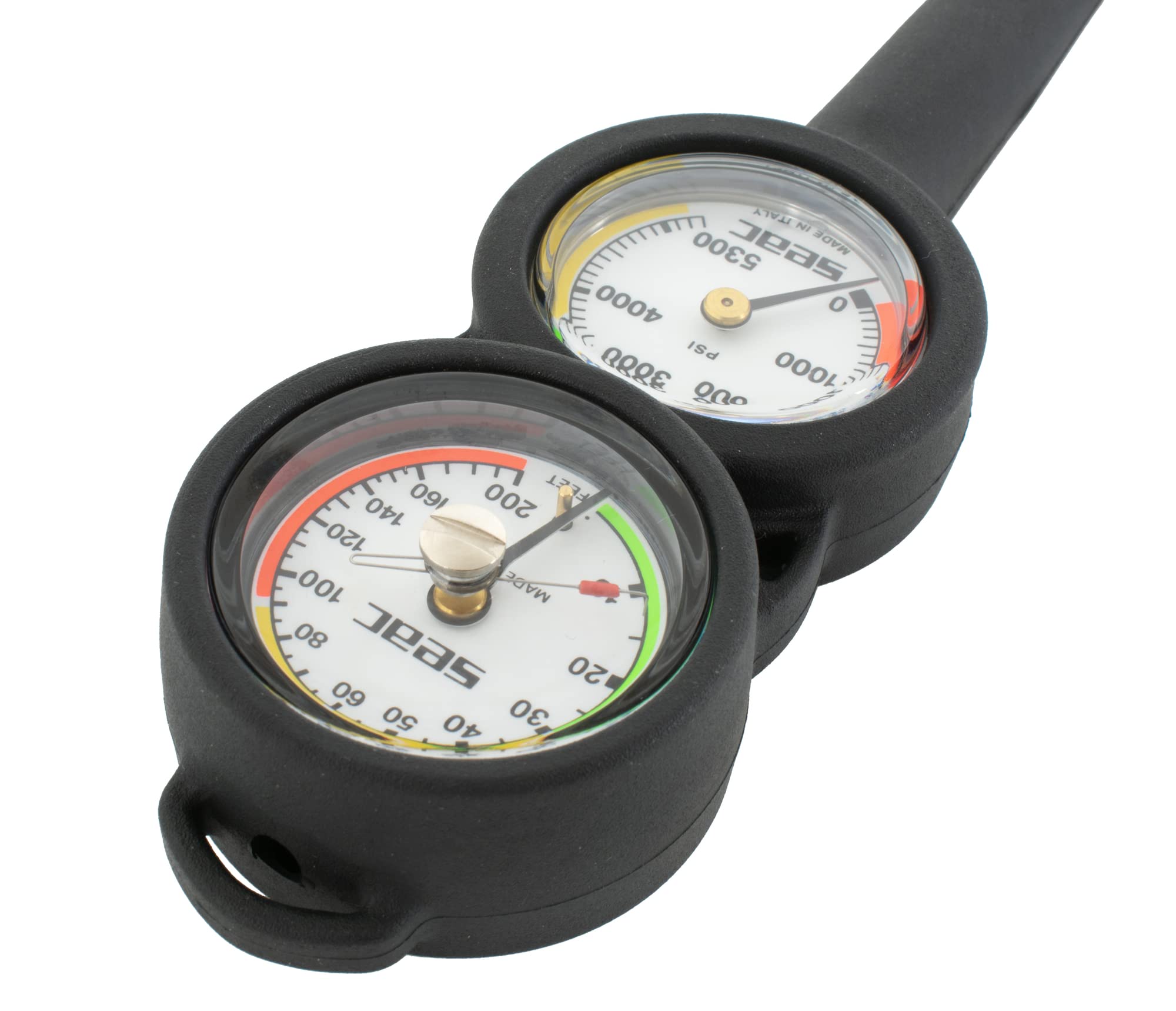 Snapklik.com : Console 2, Pressure Gauge And Depth Gauge Underwater ...