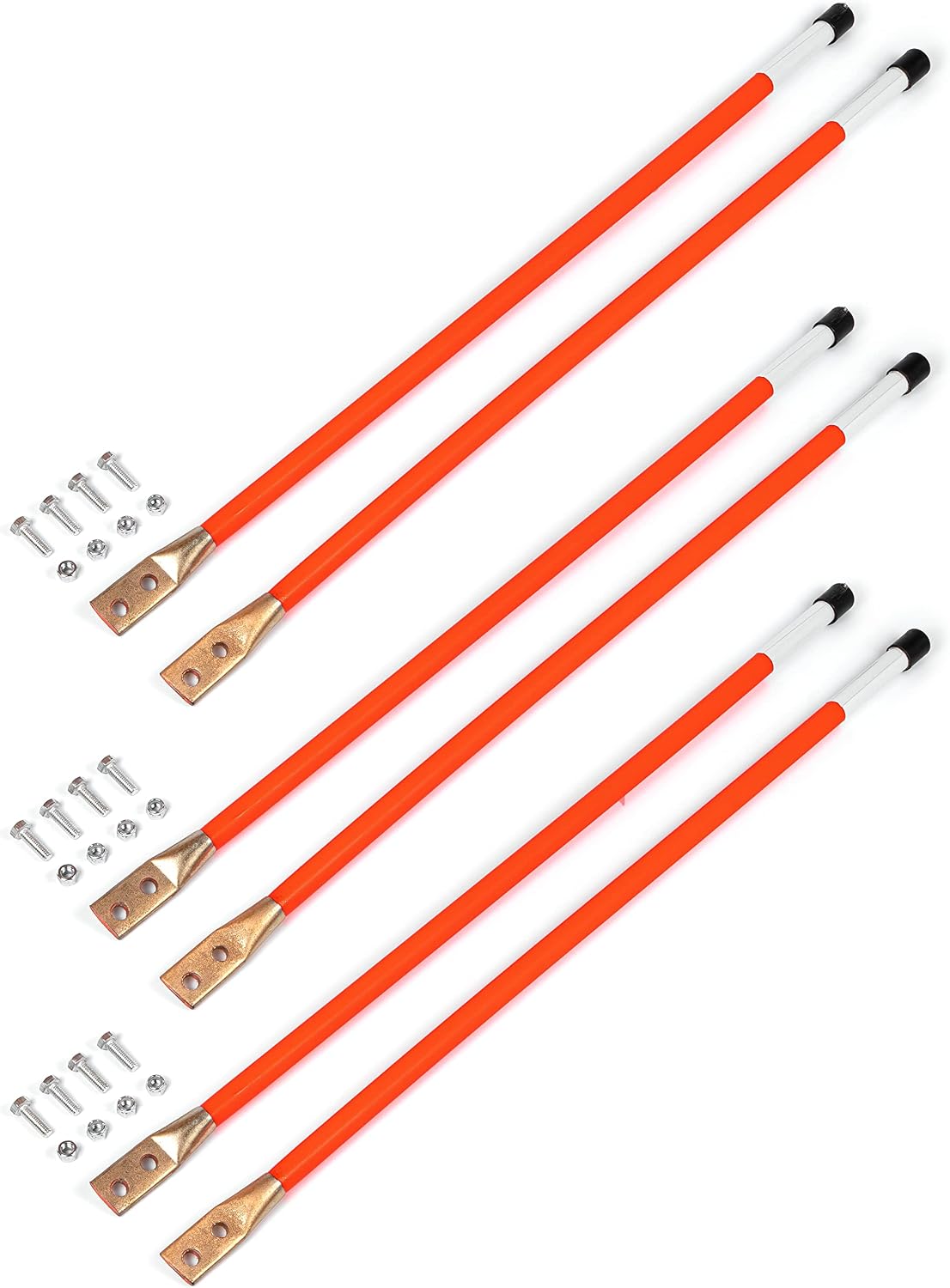 Amazon.com : 36" Length - Reflective, Universal Orange Snow Plow Guide ...