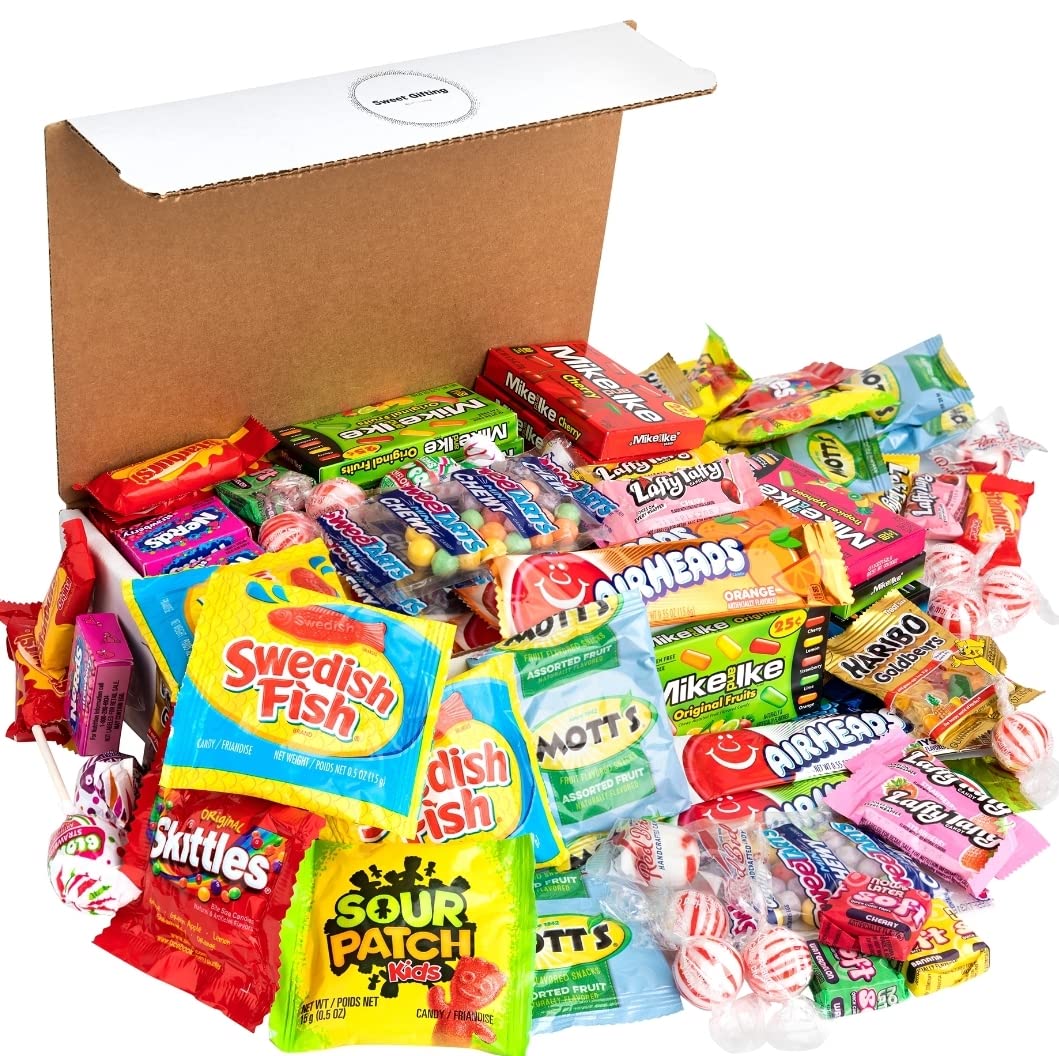 Assorted Candy Party Mix Variety Pack (60 Count Plus) Fathers Day Bite ...
