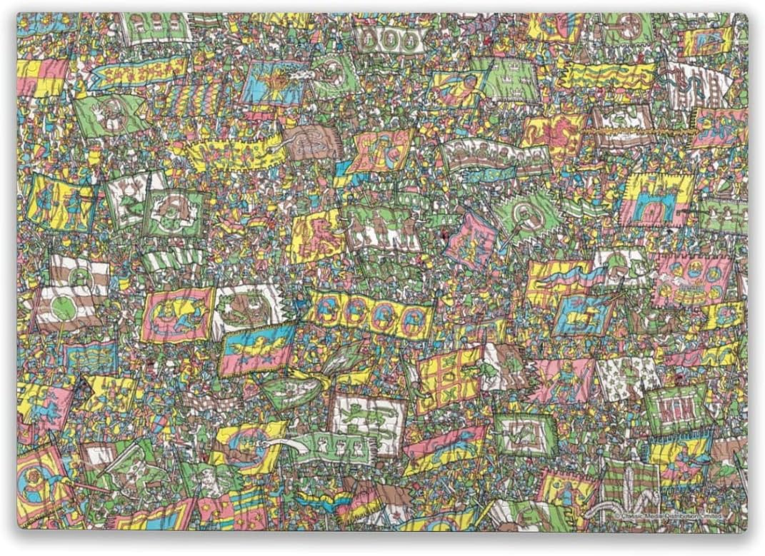 Where’s Waldo Knights of The Magic Flag Rompecabezas de 1000 piezas ...