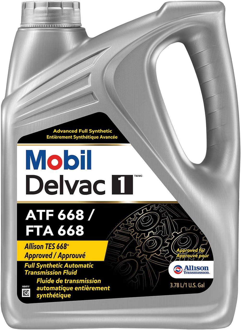 Amazon.com: Mobil Delvac 1 Synthetic Automatic Transmission Fluid 668 ...