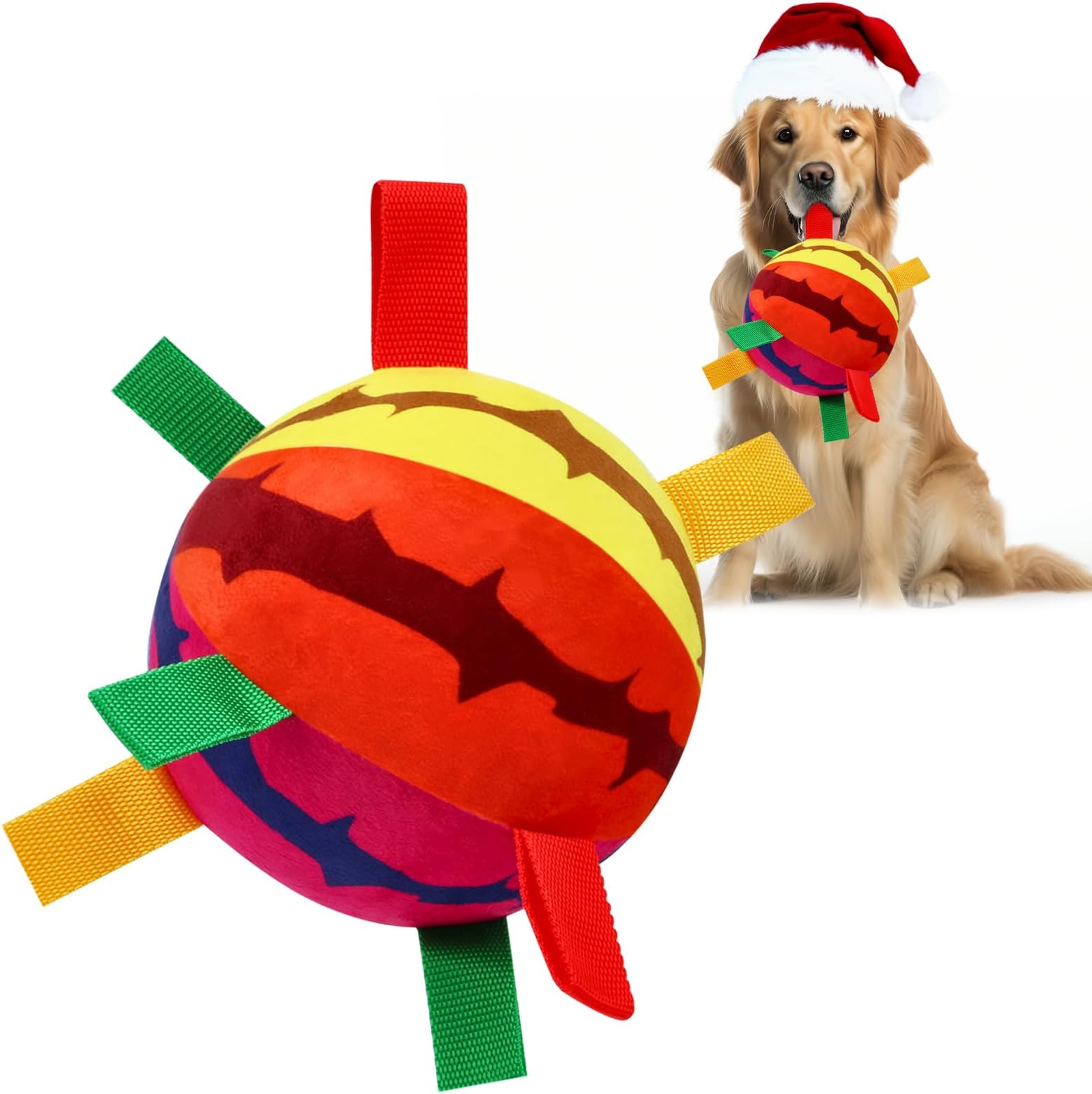 Pet Supplies : Holyoung Dog Soccer Balls Toys, Outdoor Interactive Dog ...