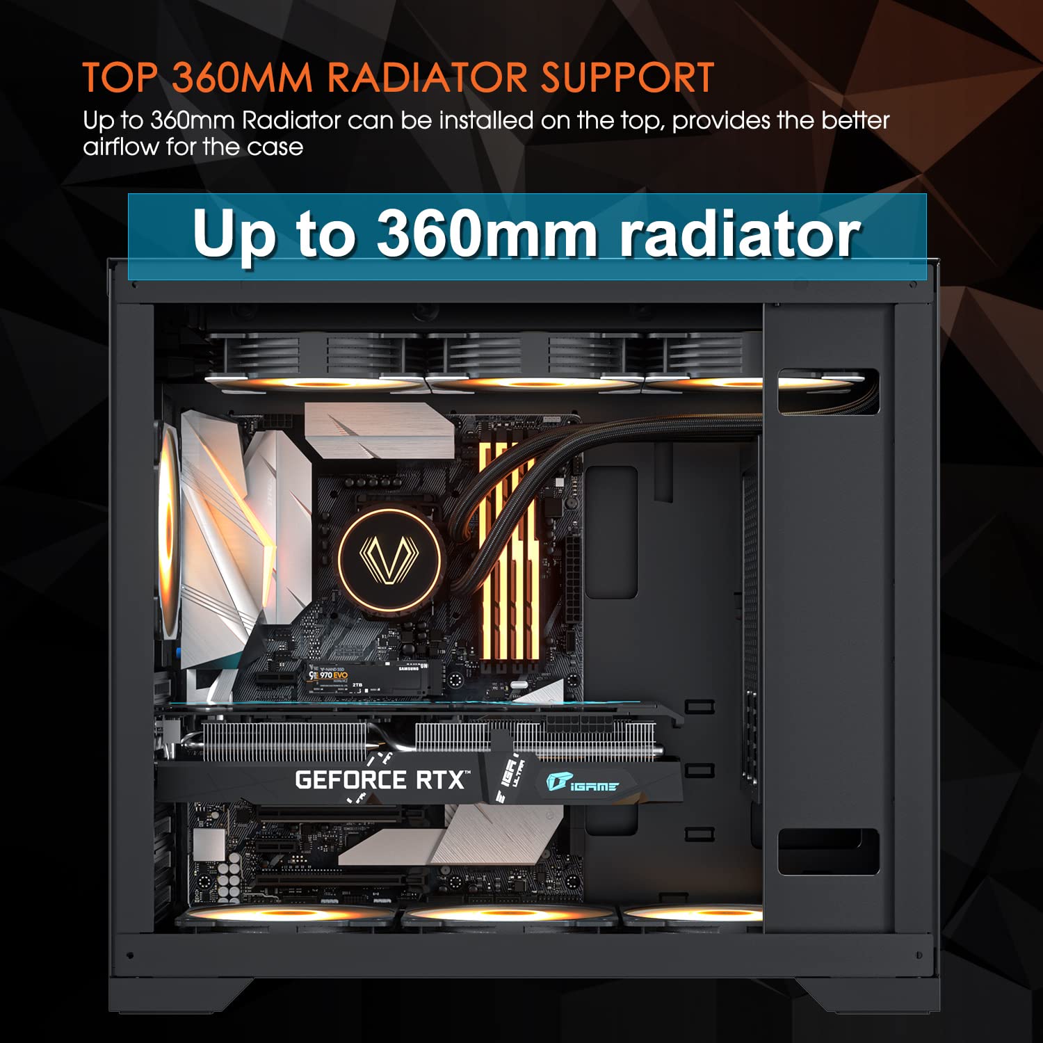 Vetroo AL-MESH-7C Compact ATX...B0B996N6MW | Encarguelo.com