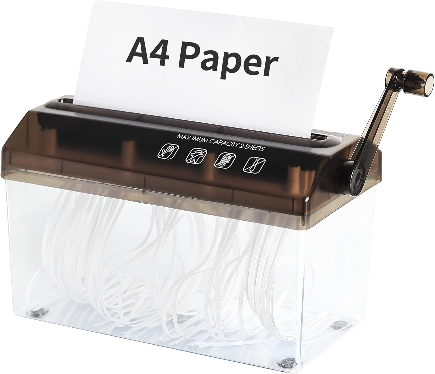 Manual Shredder - A4 Paper Straight Cutting Tool Portable Mini Paper ...