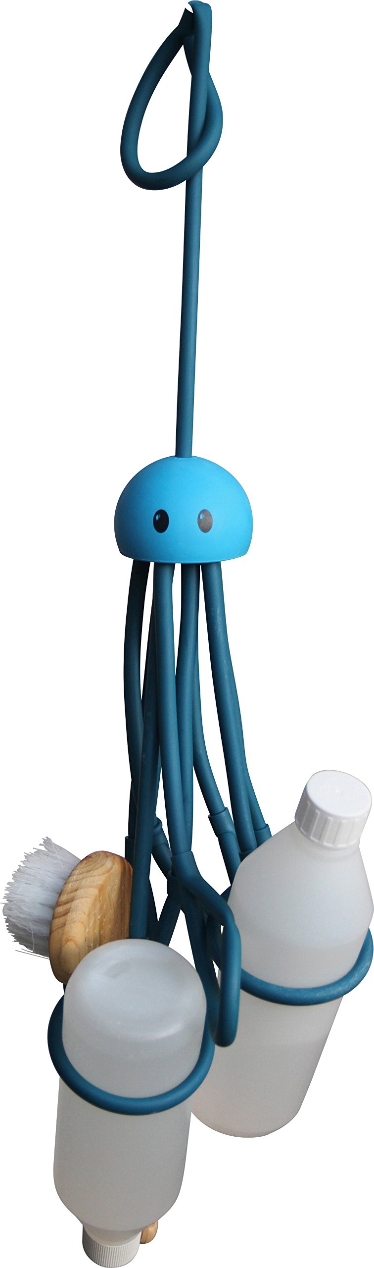 Amazon.com: Formverkert Octopus Shower Caddy (in Blue) - Shower Gel ...
