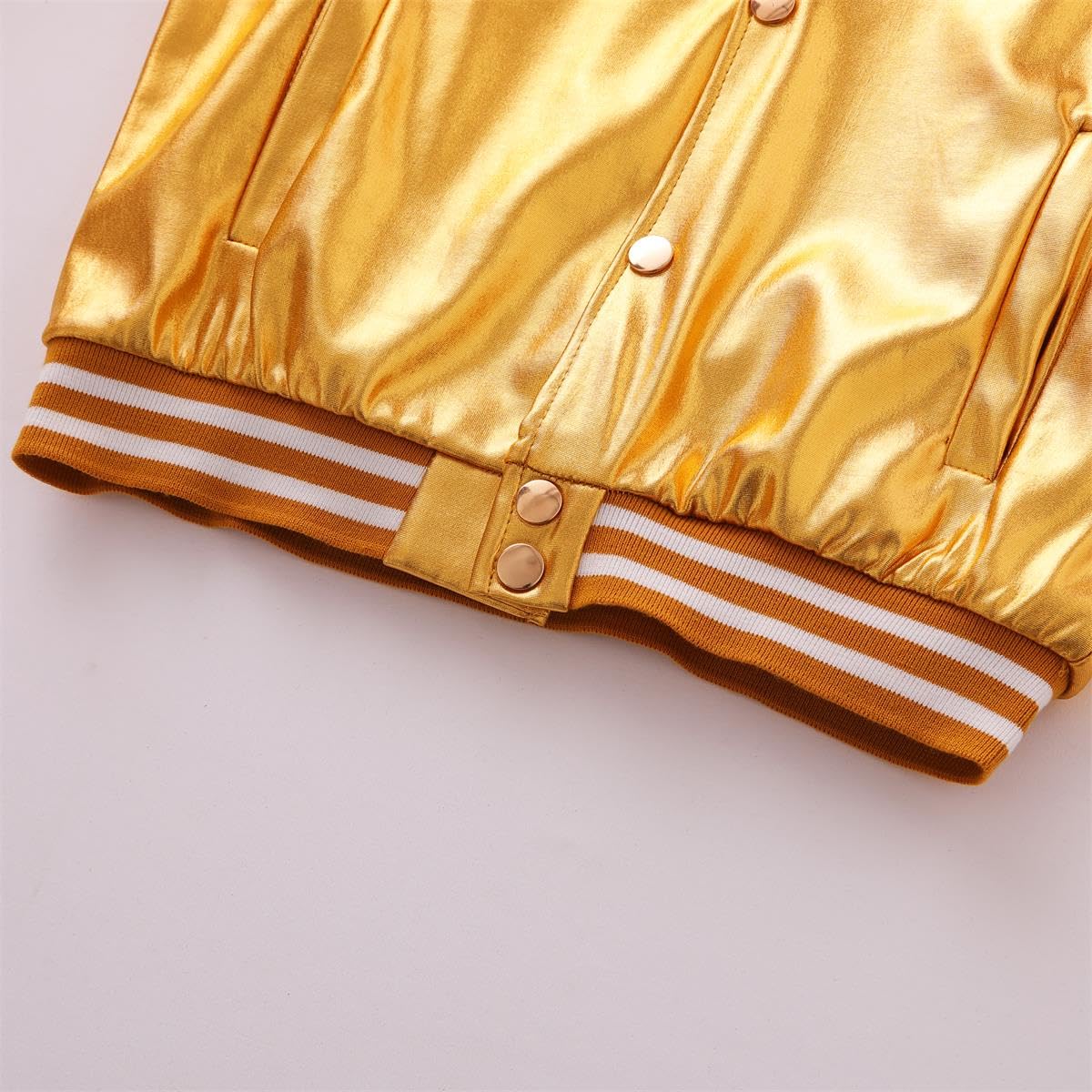 Snapklik.com : Mowbeat Sequins Varsity Jackets For Girl Holographic ...