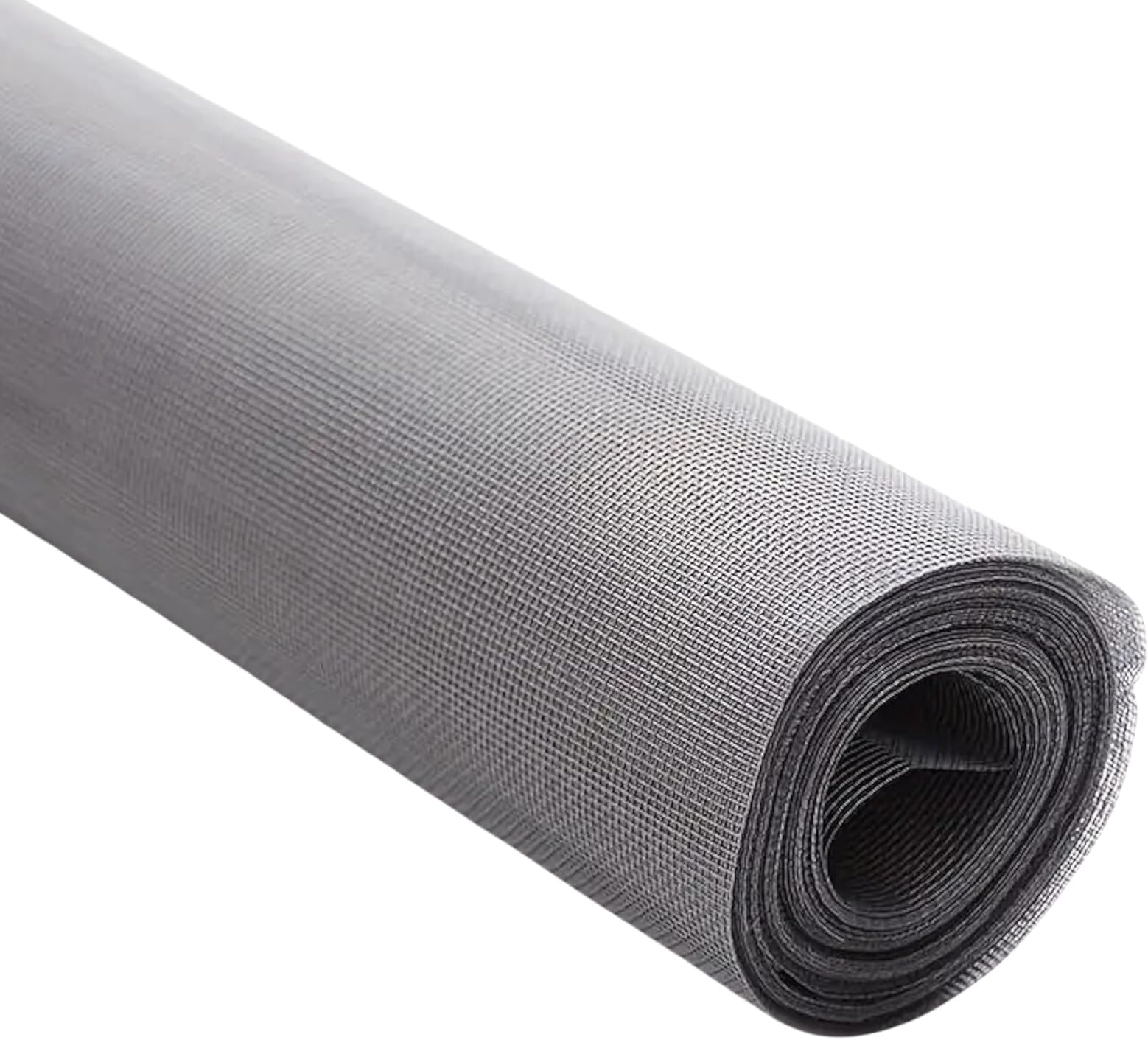 YUNHAO (48 in. x 100 ft. Gray) Fiberglass Screen Roll for Window, Door ...