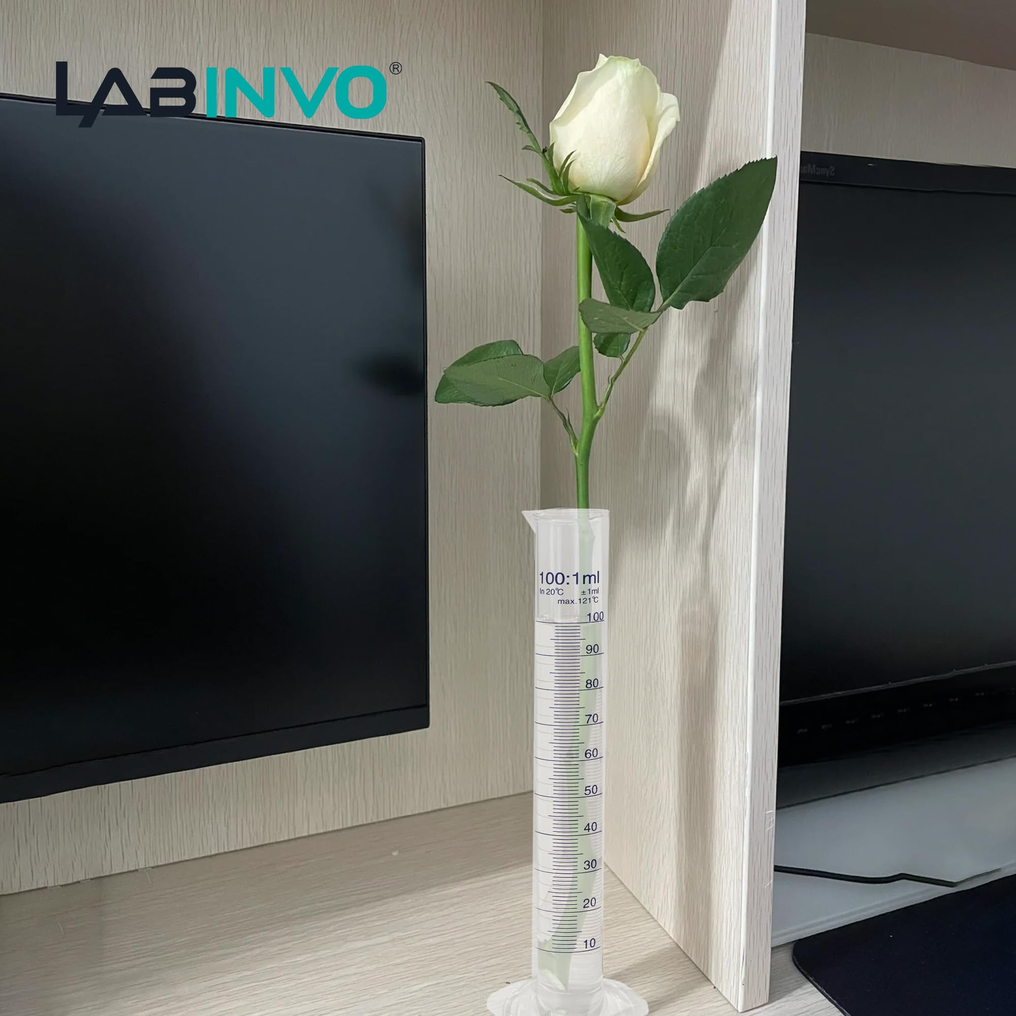 Snapklik.com : LABINVO 250 Ml Graduated Cylinder Set, 4pcs Of Blue ...