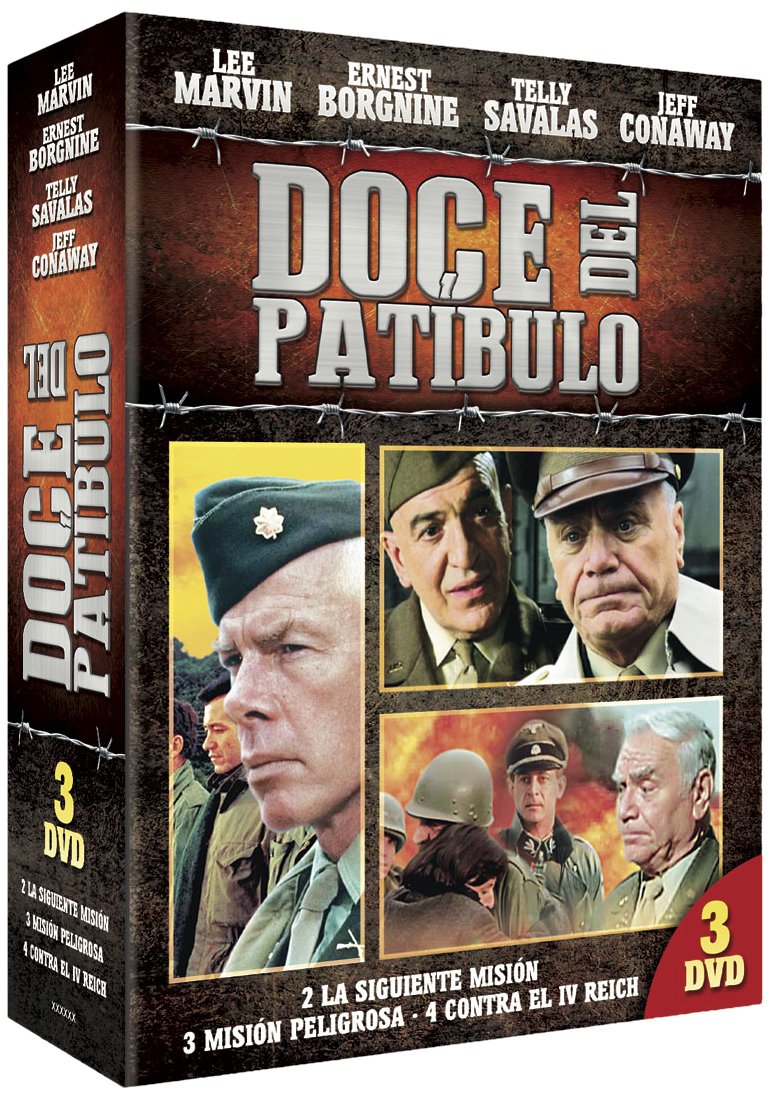 Doce Del Patíbulo 2-3-4 [DVD]: Amazon.es: Lee Marvin, Ernest Borgnine ...