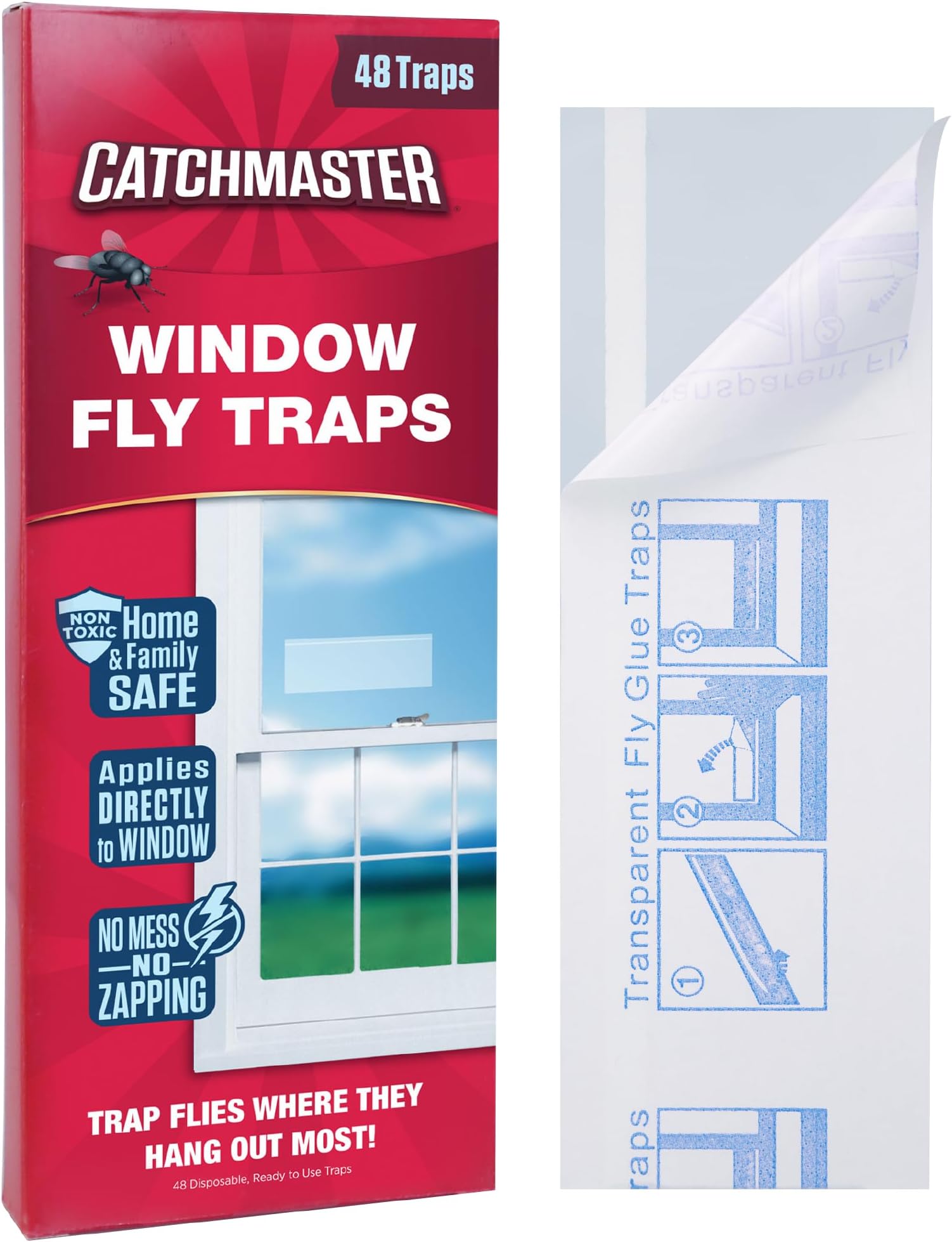 Amazon.com: Raid Window Fly Trap, 4 Count (Pack of 3) : Patio, Lawn ...