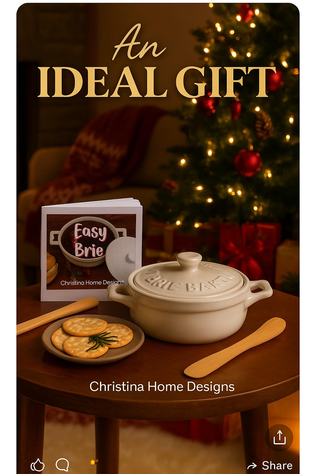 Snapklik.com : Christina Home Designs Gray Brie Baker