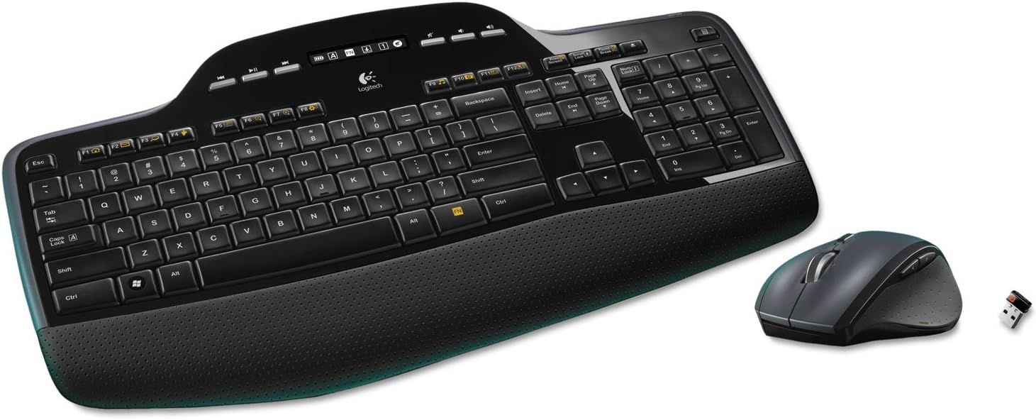 Logitech Wave Keys Mk670 Combo Wireless Keyboard And Wireless Mouse Bundle