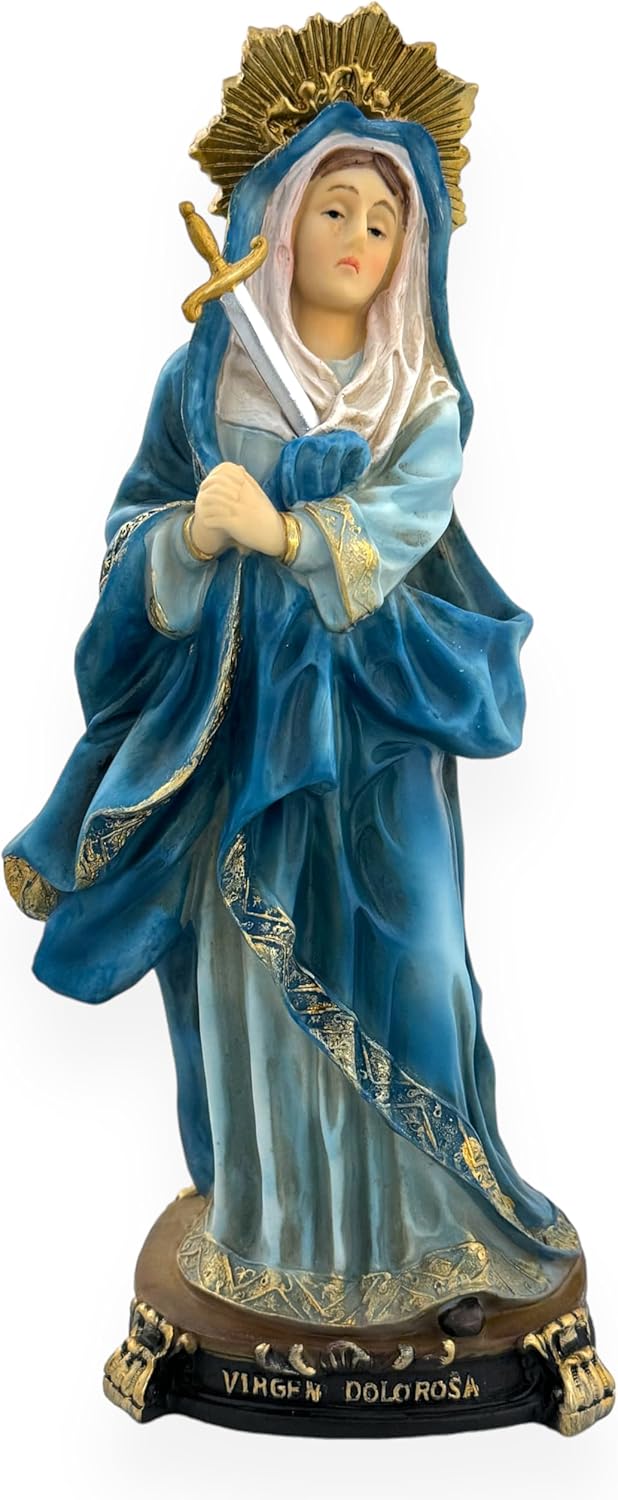 Amazon.com: GCK 12"" Virgen de Los Dolores Mater Dolorosa Imagen Our ...