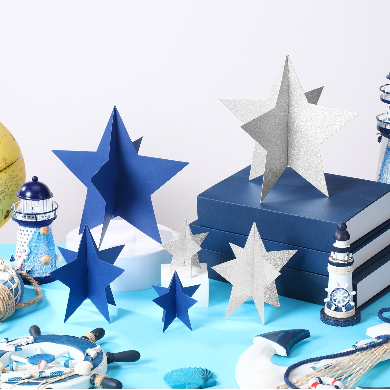 Snapklik.com : Sinload 45 Pcs 3D Star Centerpiece Movie Night ...