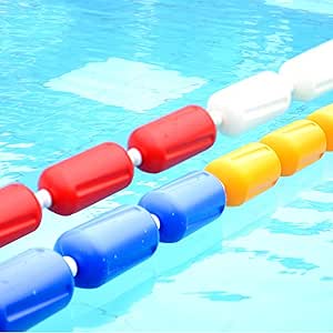 Amazon.com: 9 X 20cm Inground Pool Divider Floater Rope, Pool Safety ...