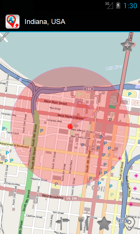 Aplicación Indiana, EE.UU. Mapa de viajes: Offline OSM Soft en Amazon ...