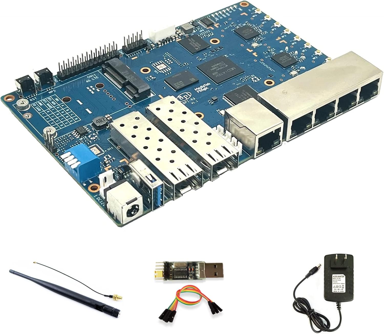 Amazon.com: youyeetoo BPI-R3 Router Development Board MediaTek MT7986 ...
