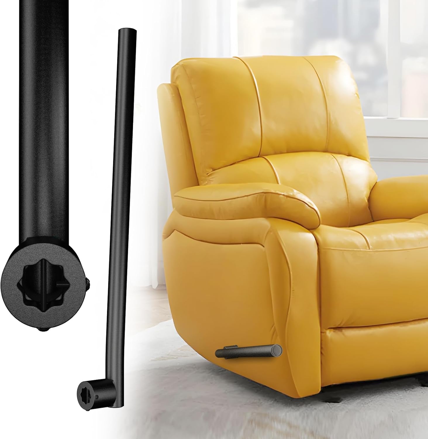 Amazon.com: ARAHFUN Oversized Recliner Handle, Aluminum Alloy Material ...