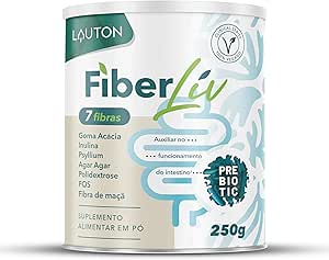 FIBERLIV® Prebiótico 7 Fibras 250g - Lauton | Amazon.com.br