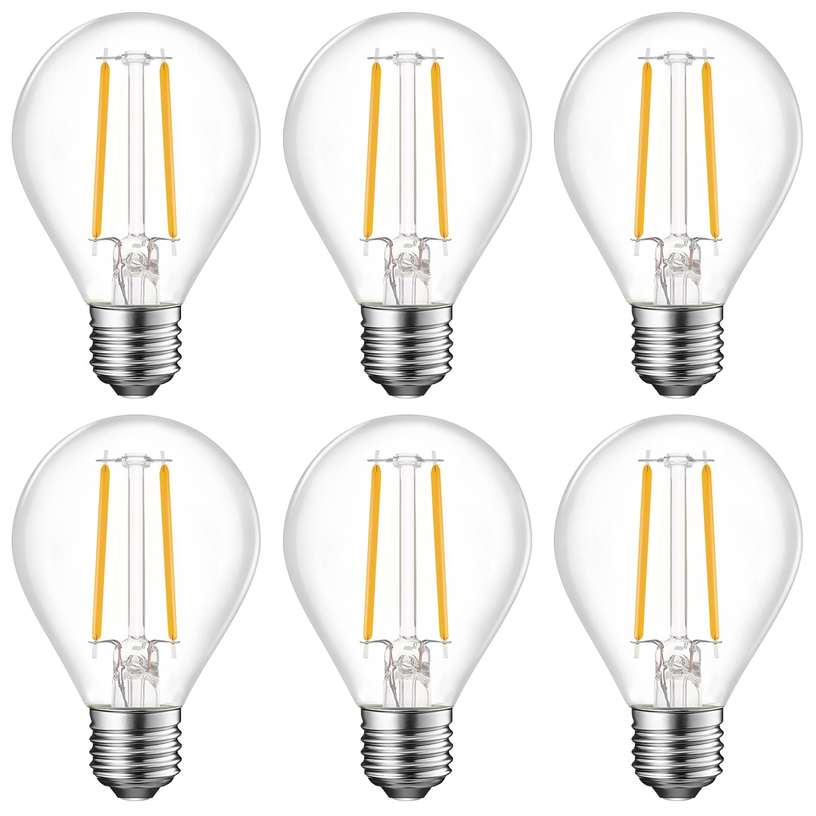Energetic E26 Dimmable LED G16.5 Light Bulb 60 Watt Light Bulb 500 ...