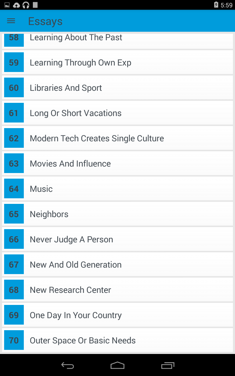 IELTS Writing - App on the Amazon Appstore