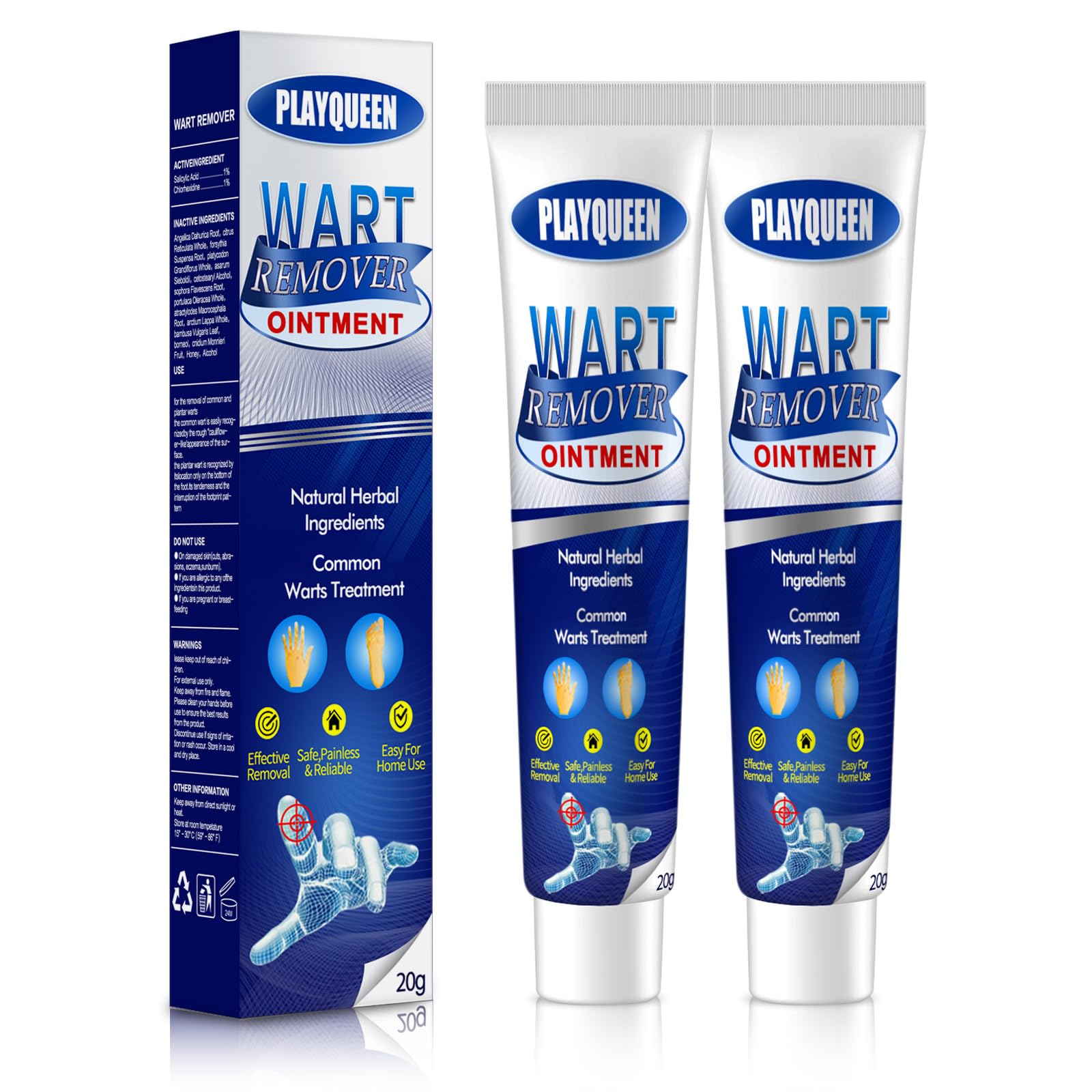 Buy Wart Remover, Wart Remover Ointment, Fast-Acting Wart Ointment ...