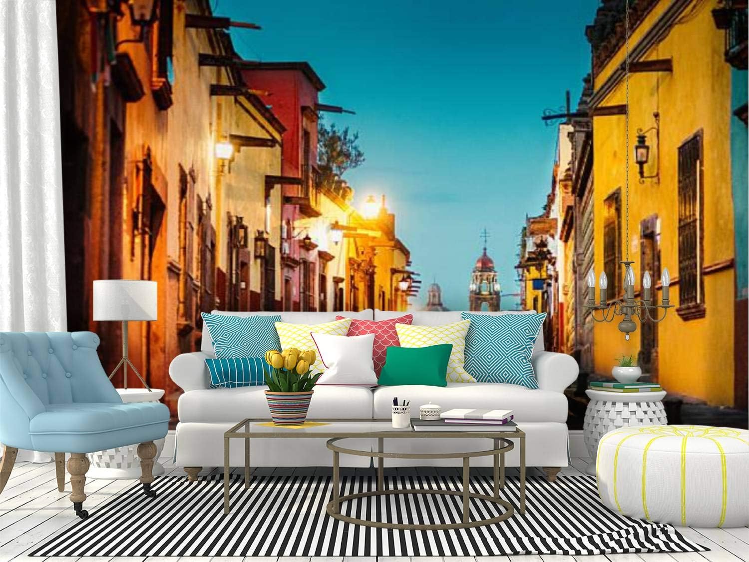 Wall Mural san miguel de allende in mexico colorful mexican stock ...