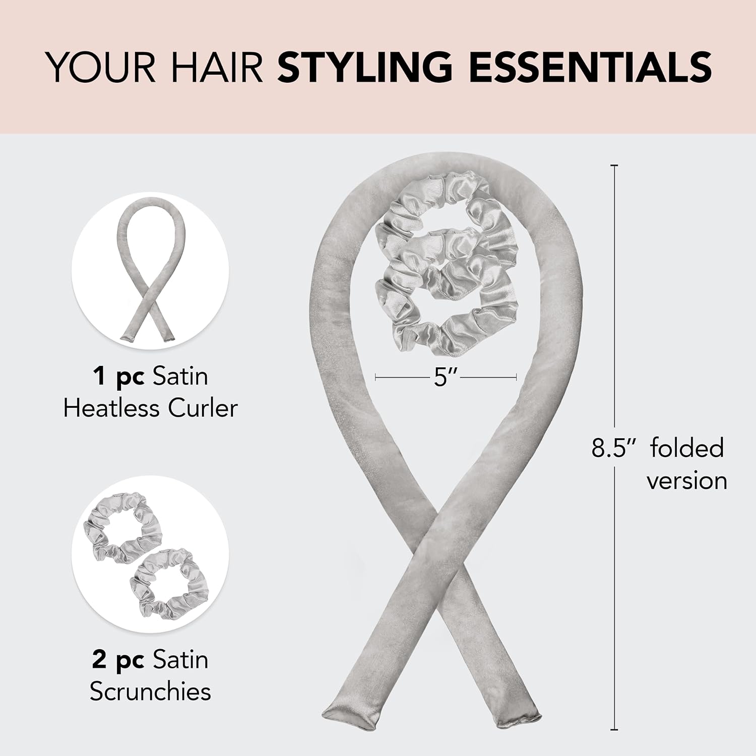 Kitsch Satin Heatless Curling Set Review | Get My Sleep